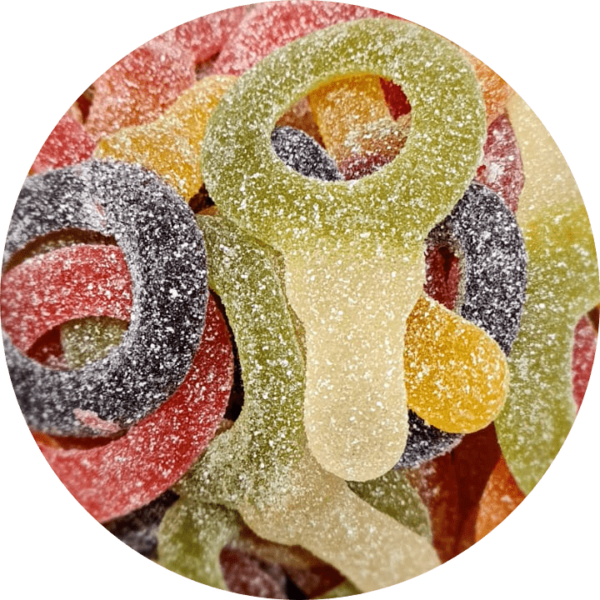 Haribo Giant Fizzy Dummies - DG Sweets 'n' Treats : THE Sweet Shop