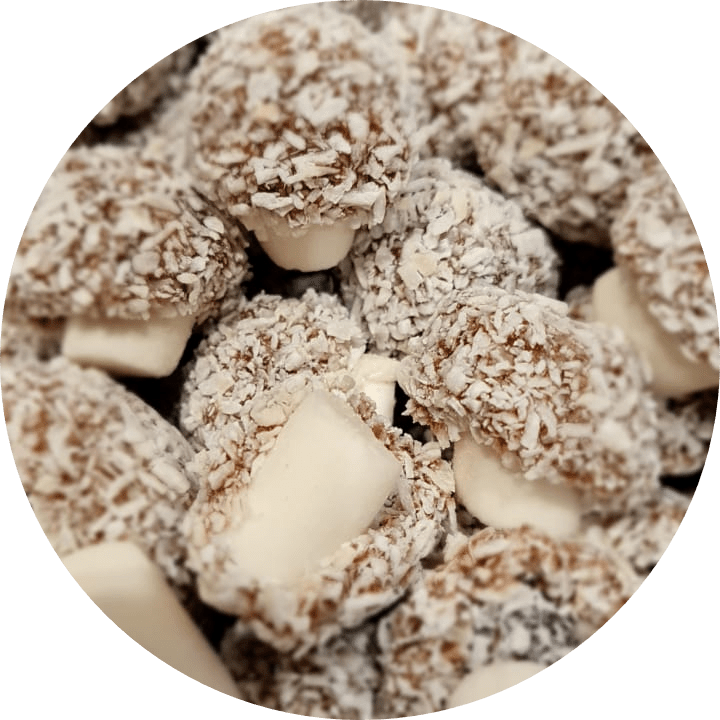 Coconut Mushrooms - DG Sweets 'n' Treats : THE Sweet Shop