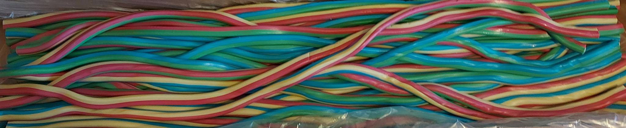 Giant Rainbow Cables - DG Sweets 'n' Treats : THE Sweet Shop